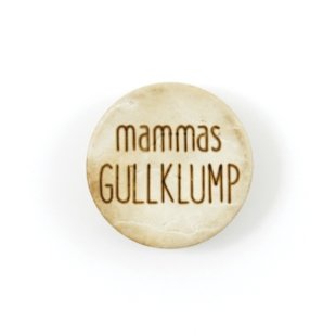 Knapp Mammas gullklump 18mm KN259 - Tilbehør - Garnbørsen